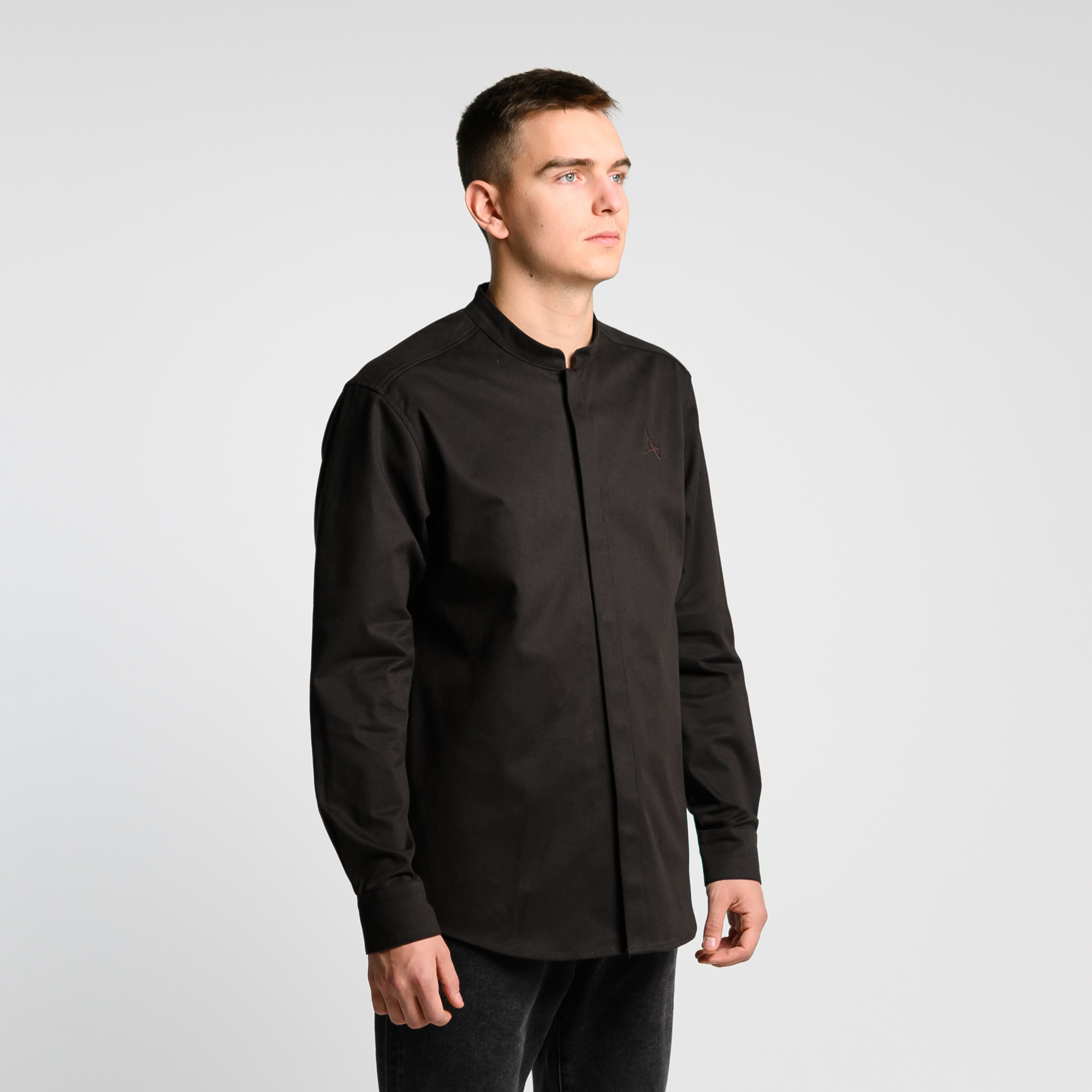 Рубашка без воротника (Shirt17) — Indiwd