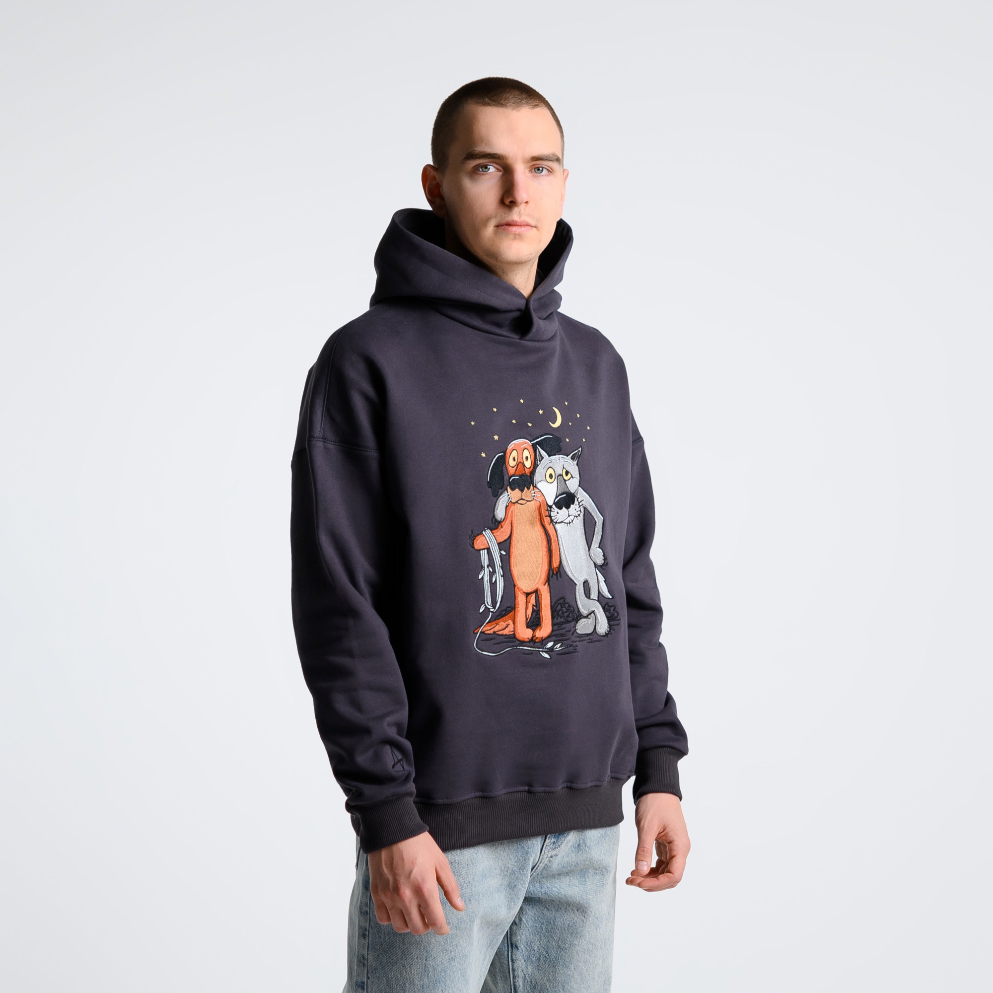 Худи Пёс и Волк (Hoodie228) — Indiwd